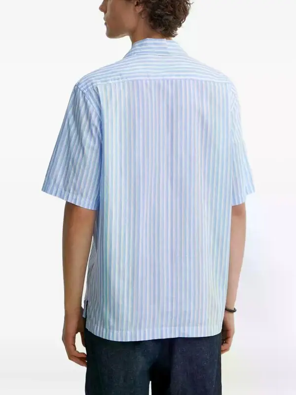 SAMSOE SAMSOE Chest-pocket Striped-pattern Shirt