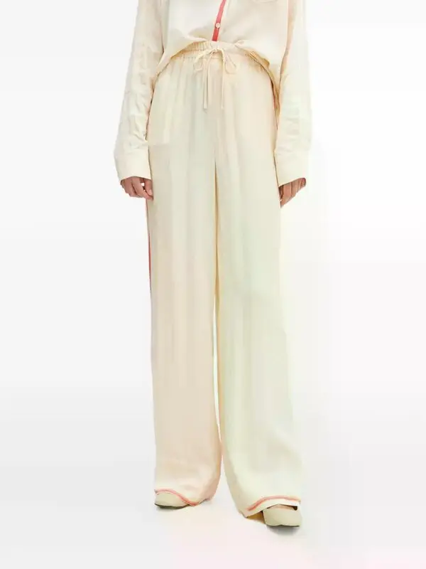 Stine Goya Stripe-detail Track Pants - Neutrals