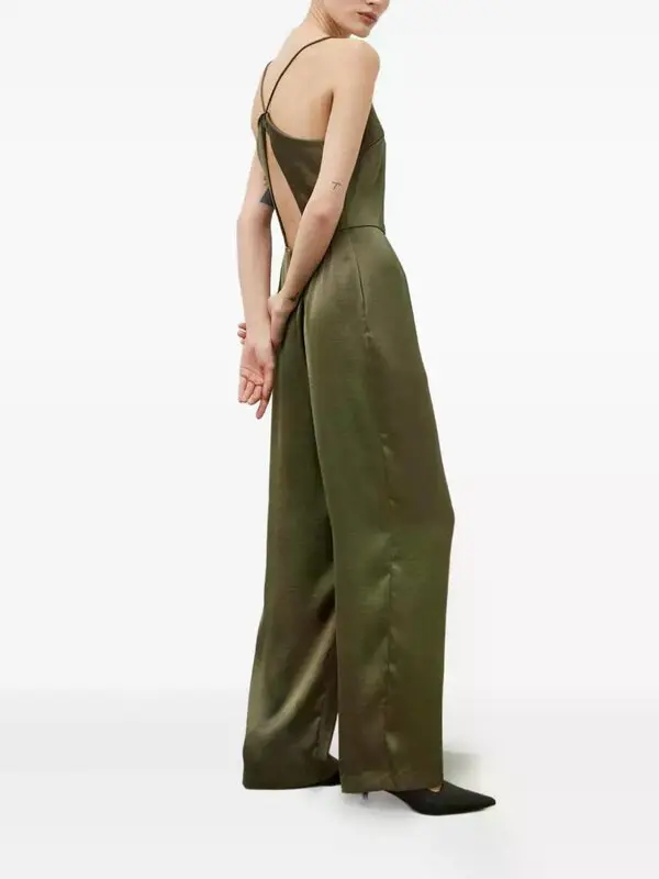 SAMSOE SAMSOE Square-neck Open-back Jumpsuit