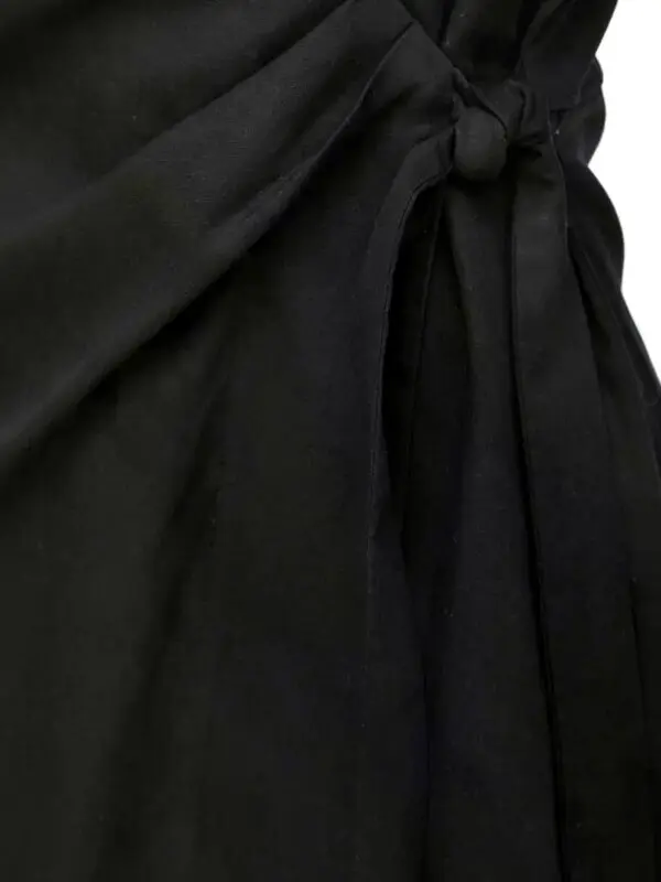 SAMSOE SAMSOE Wrap-around Midi Dress