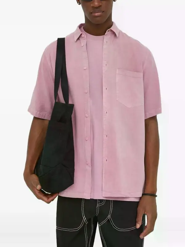 SAMSOE SAMSOE Chest-pocket Short-sleeve Shirt
