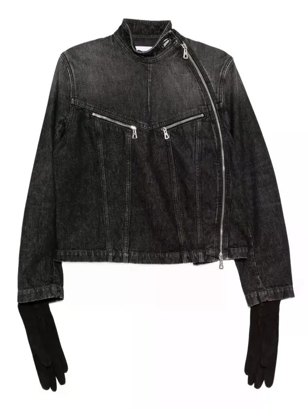 JEAN PAUL GAULTIER Zipped Denim Jacket