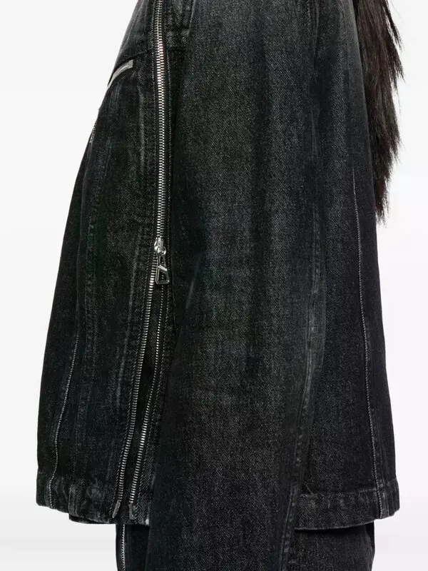 JEAN PAUL GAULTIER Zipped Denim Jacket