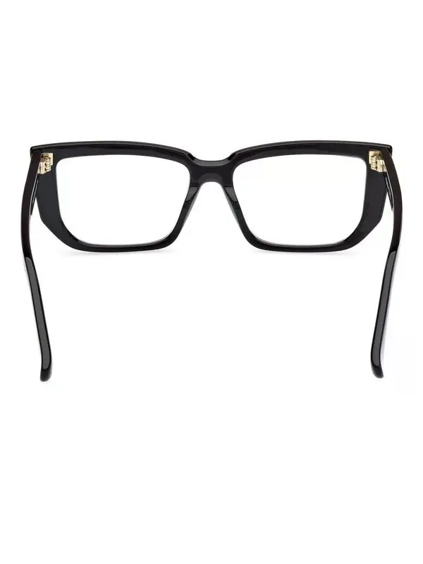 Max Mara Logo-lettering Rectangle Frame Glasses