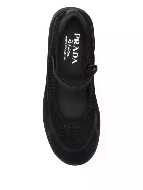 Prada Mesh-panels Slip-on Sneakers
