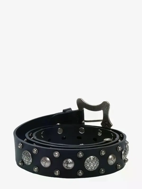 THUG CLUB Studded Leather Belt