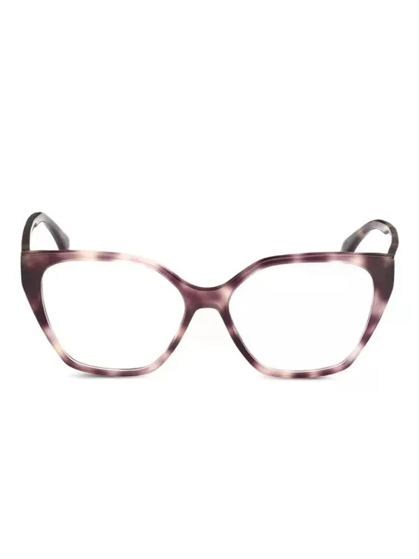 Max Mara Cat Eye Frame Eyeglasses - Purple