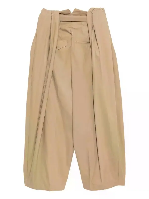 Toga Wide-leg Belted Trousers
