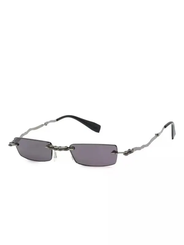 KUBORAUM H41 Rectangle-frame Sunglasses - Grey