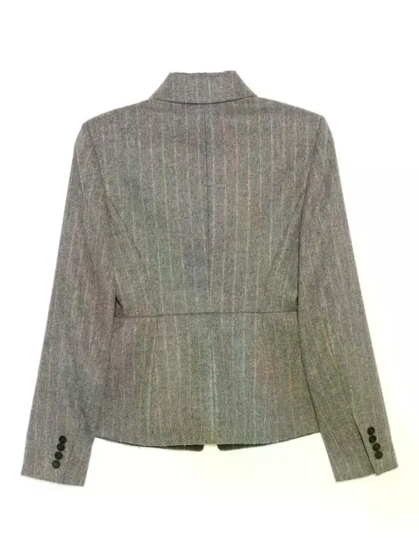 Erdem Striped Single-breasted Blazer