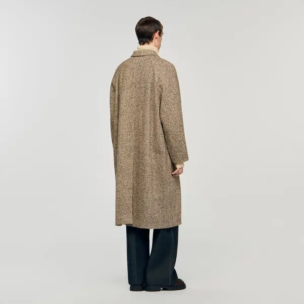 Sandro Oversized Wool Coat
