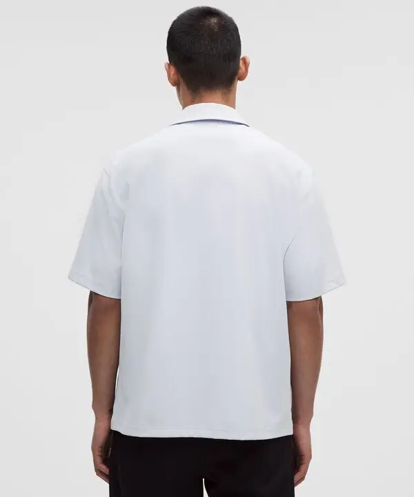 Lululemon Daydrift Oversized Zip-neck Polo Shirt - Starch Blue