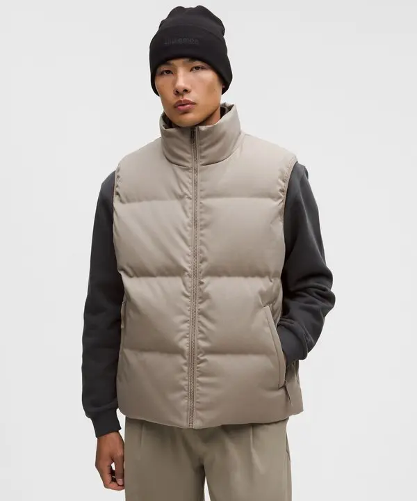 Lululemon Always Down Puffer Vest - Warm Ash Grey