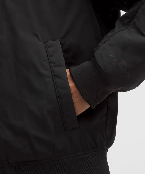 Lululemon Collegiate Bomber Jacket - Black