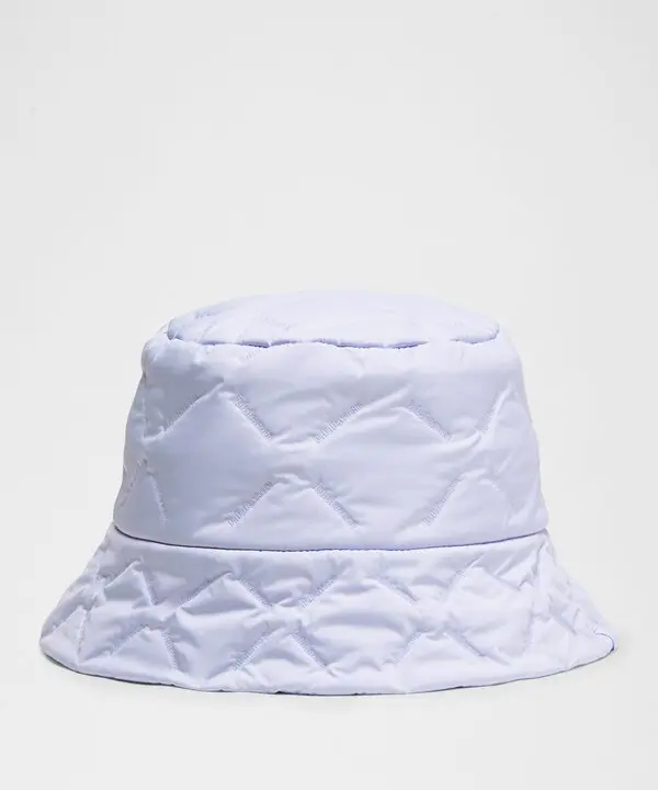 Lululemon Quilted Fleece-lined Bucket Hat - Serene Blue