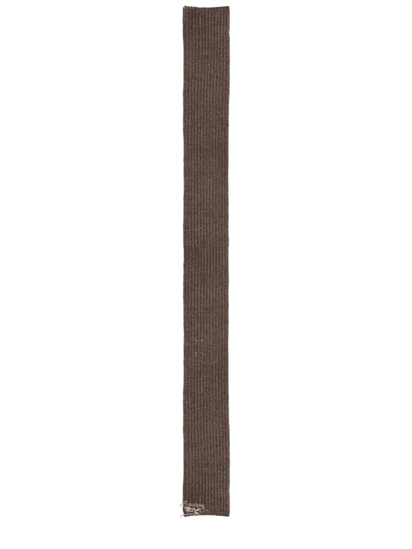 MAISON MARGIELA Wool Scarf - Brown