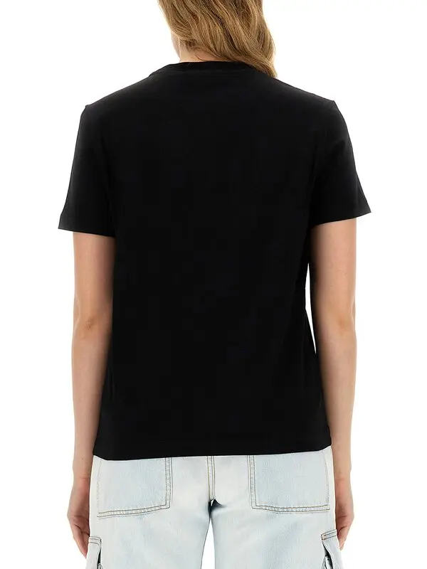 MSGM Micro Logo T-shirt - Black