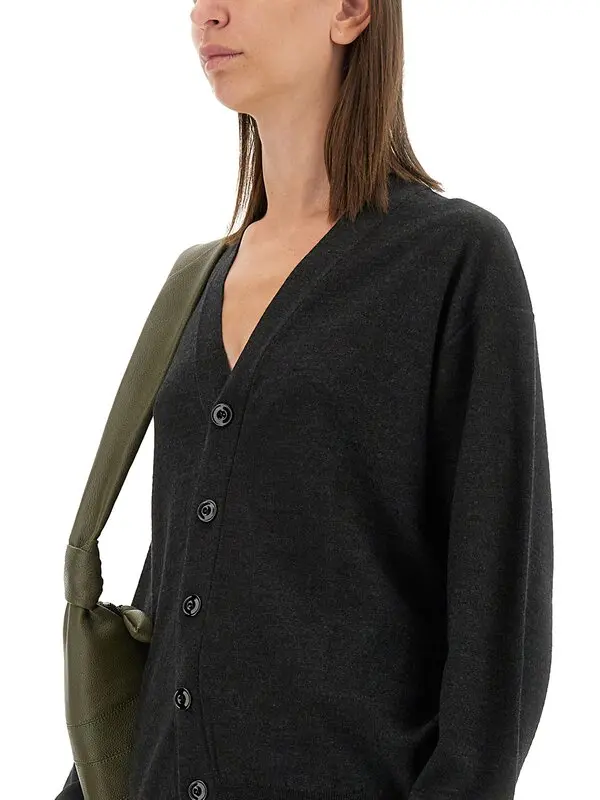 LEMAIRE Twisted Cardigan - Grey