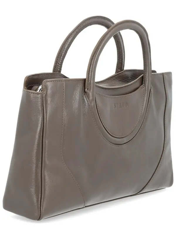 Staud Maude Mini Satchel Bag - Brown