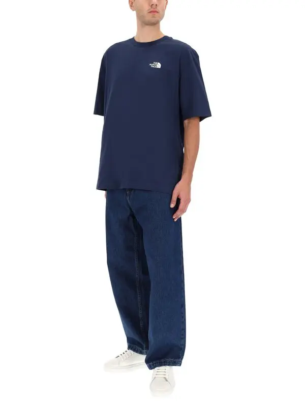 The North Face T-shirt With Logo - Blue