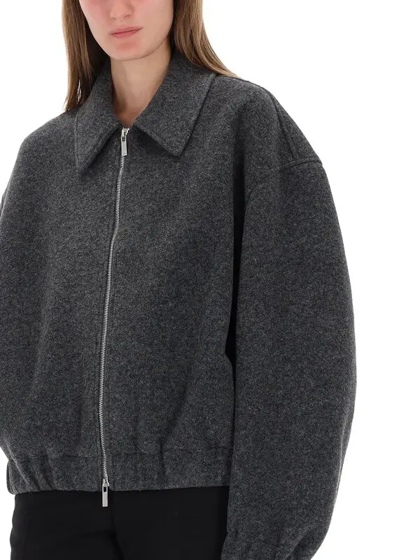 Helmut Lang Shell Bomber Jacket - Grey