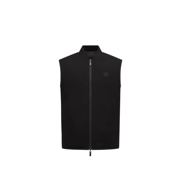 Moncler Reversible Padded Vest - Black