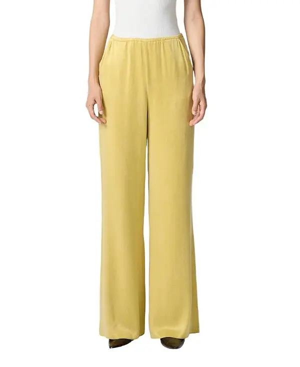 NOCTURNE Relaxed Fit Pants - Yellow