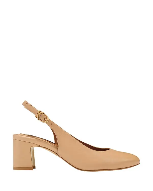 MARGAUX LONNBERG The Cluny Slingback Pumps - Dune Nappa