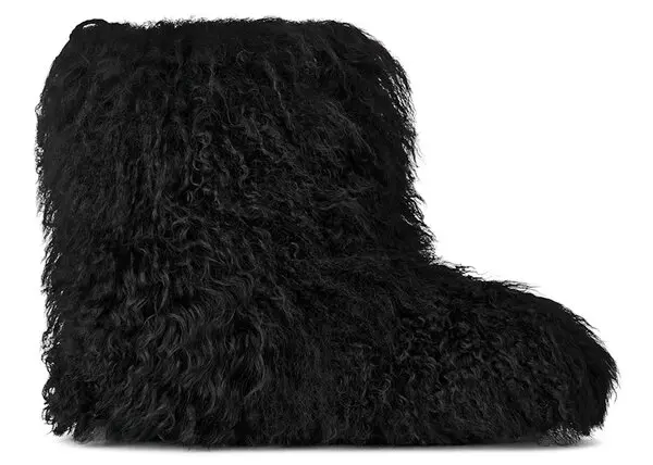UGG Classic Short Fluff Momma Boot - Black