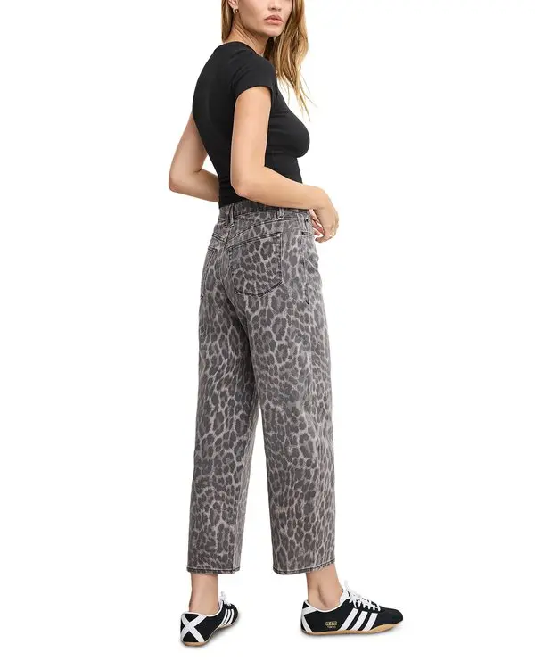 Good American Good Standard Barrel Jeans