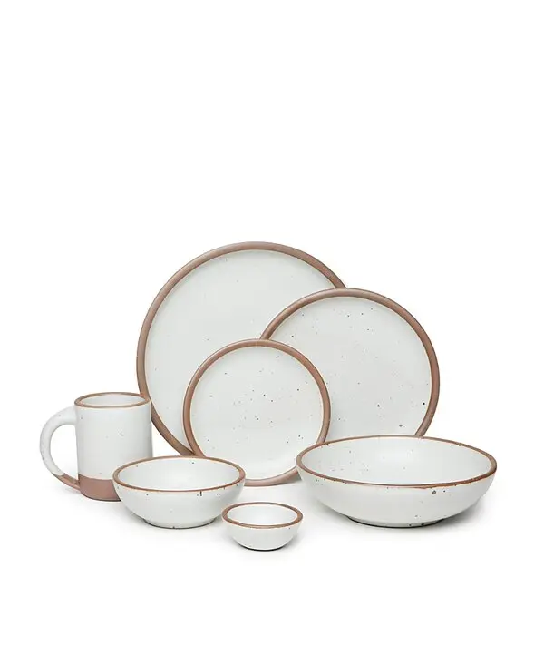 EAST FORK POTTERY 7-piece Dinnerware Set - Eggshell