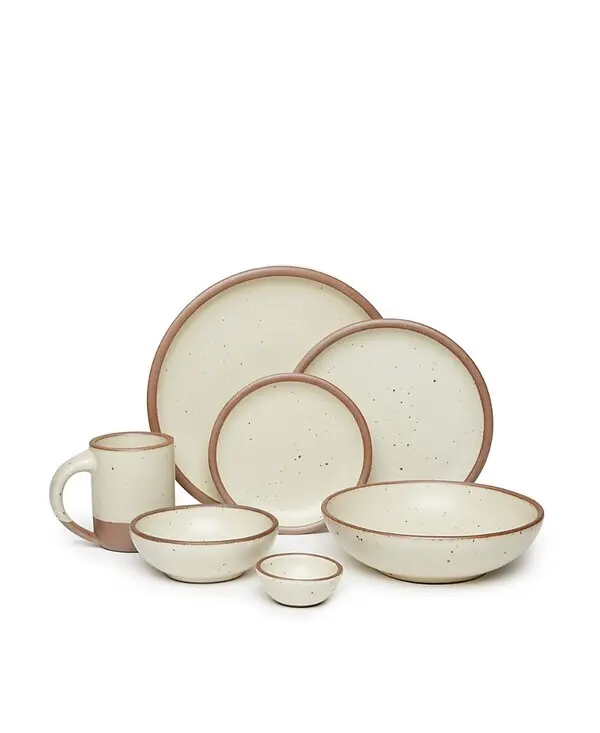 EAST FORK POTTERY 7-piece Dinnerware Set - Panna Cotta