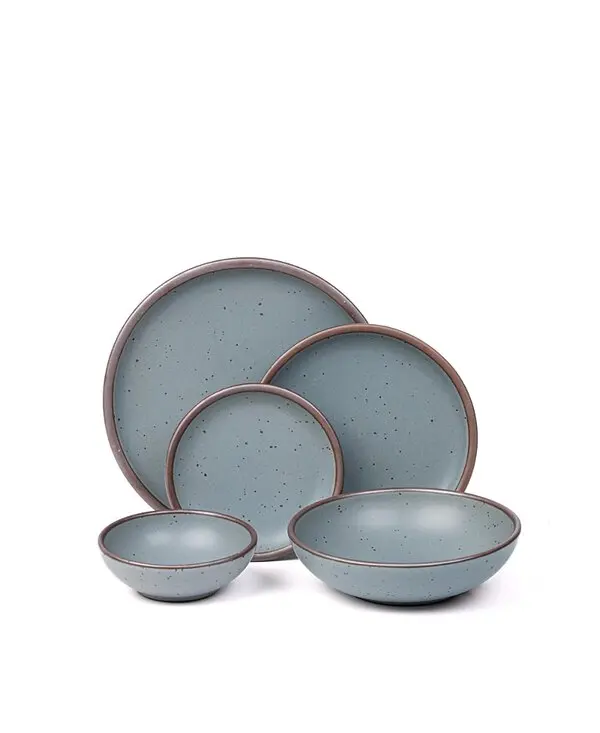 EAST FORK POTTERY Shallow Dinner Set - Heron