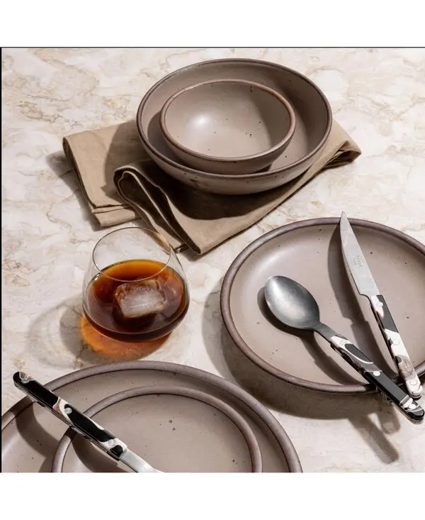EAST FORK POTTERY Shallow Dinner Set - Morel