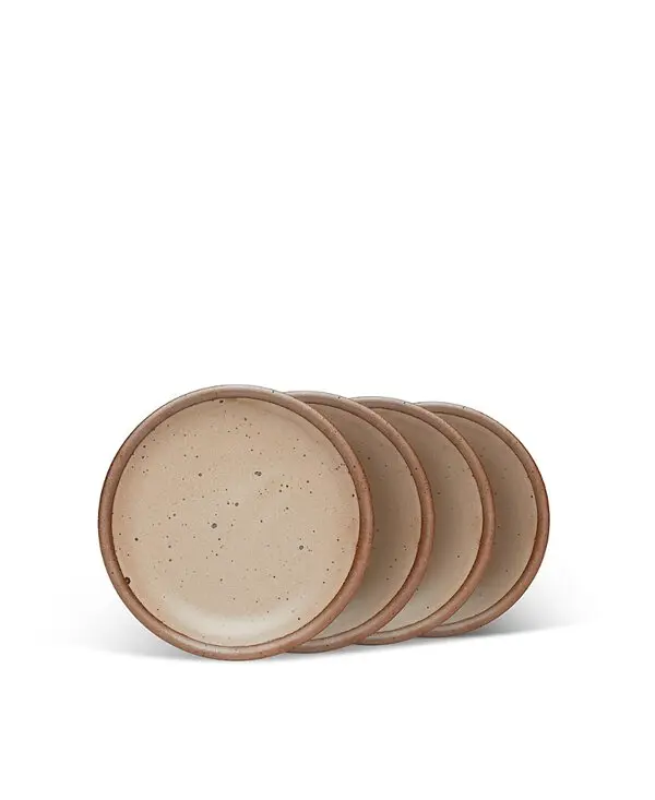 EAST FORK POTTERY Cake Plate, Set Of 4 - Morel