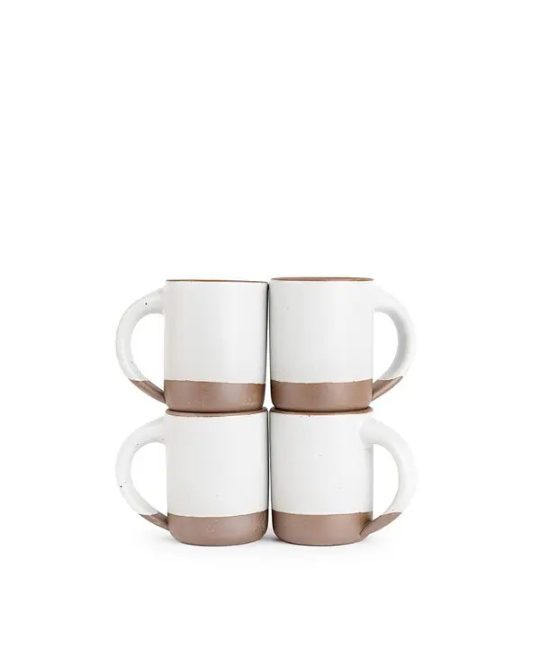 EAST FORK POTTERY The Mug, Set Of 4 - Eggshell