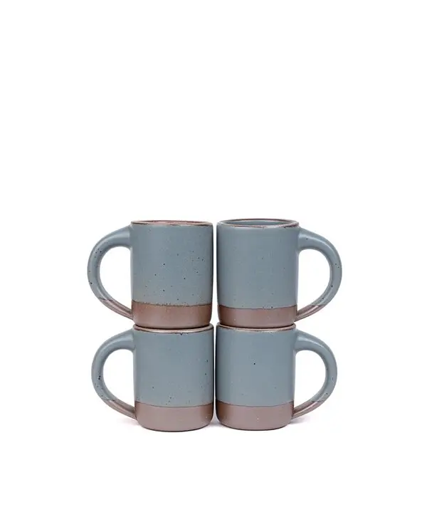 EAST FORK POTTERY The Mug, Set Of 4 - Heron