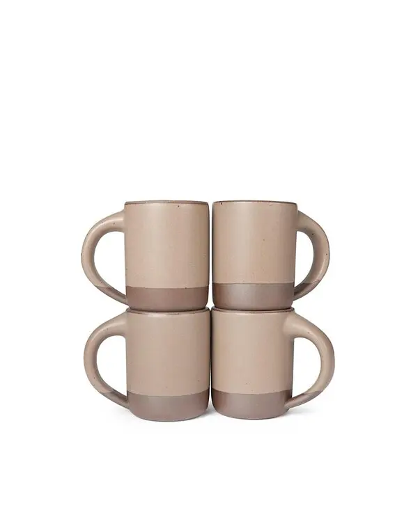 EAST FORK POTTERY The Mug, Set Of 4 - Morel