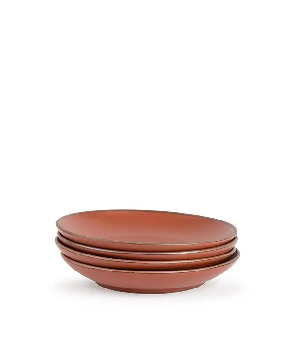EAST FORK POTTERY East Fork Coupe Plates, Set Of 4 - Amaro