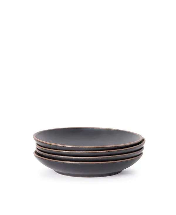 EAST FORK POTTERY East Fork Coupe Plates, Set Of 4 - Black Mountain