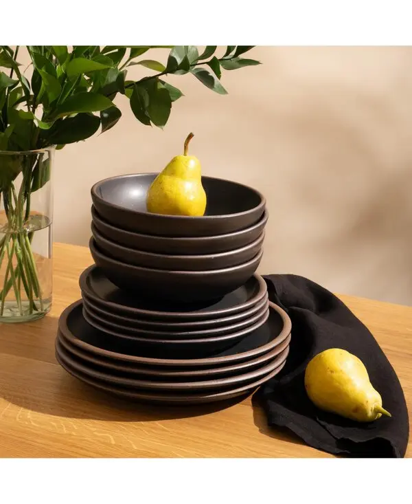 EAST FORK POTTERY Starter 12 Piece Set - Black Mountain