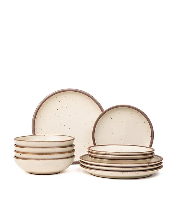 EAST FORK POTTERY Starter 12 Piece Set - Panna Cotta