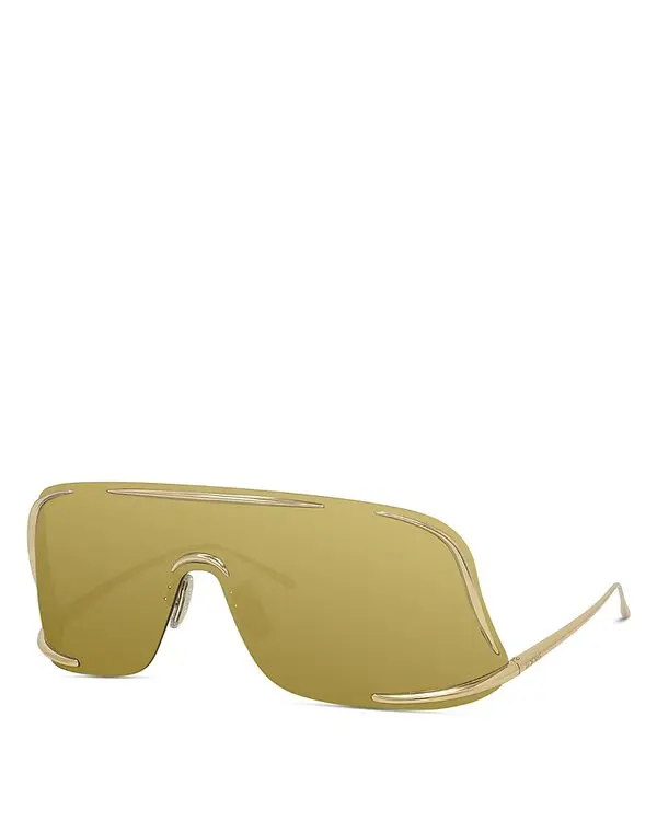 Loewe Signature Mask Sunglasses - Gold/solid Gold Mirror