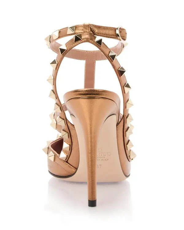 Valentino Garavani Strappy Pointed Toe High Heel Pumps