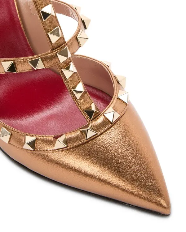 Valentino Garavani Strappy Pointed Toe High Heel Pumps