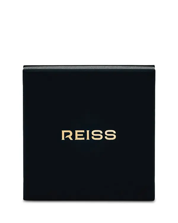 REISS Pernilla Sculptural Stud Earrings - Gold