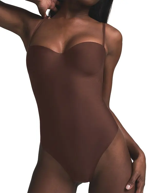 SKIMS Molded Underwire Bodysuit - Cocoa