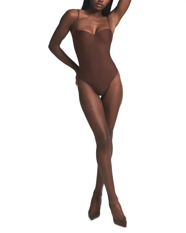 SKIMS Molded Underwire Bodysuit - Cocoa