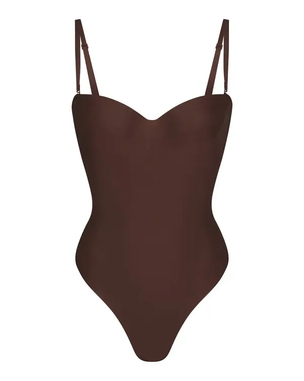 SKIMS Molded Underwire Bodysuit - Cocoa