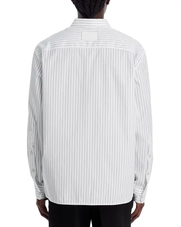 Helmut Lang Relaxed Fit Button Front Shirt